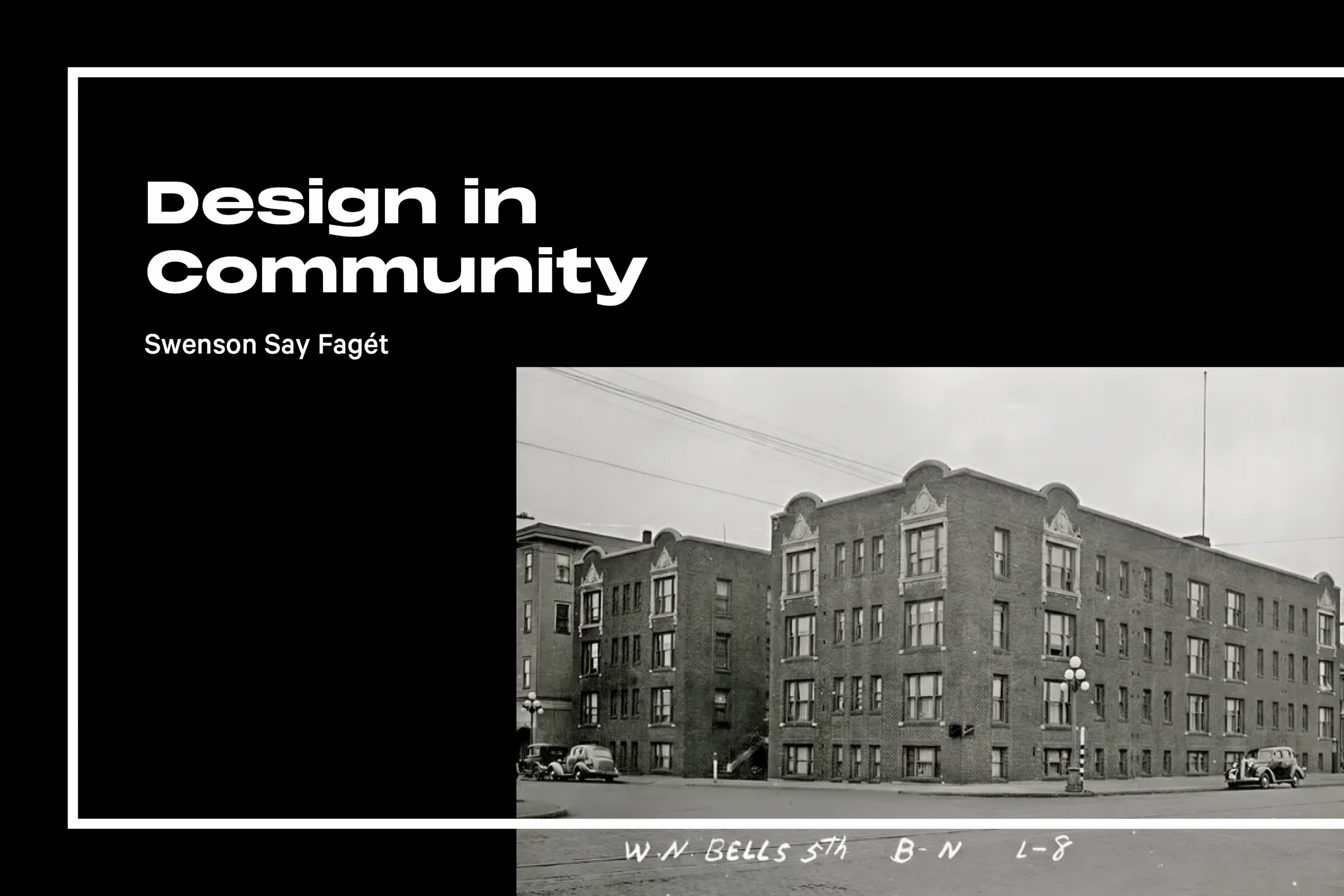 Design in Community: SSF and the Devonshire Apartments - Seattle Design ...